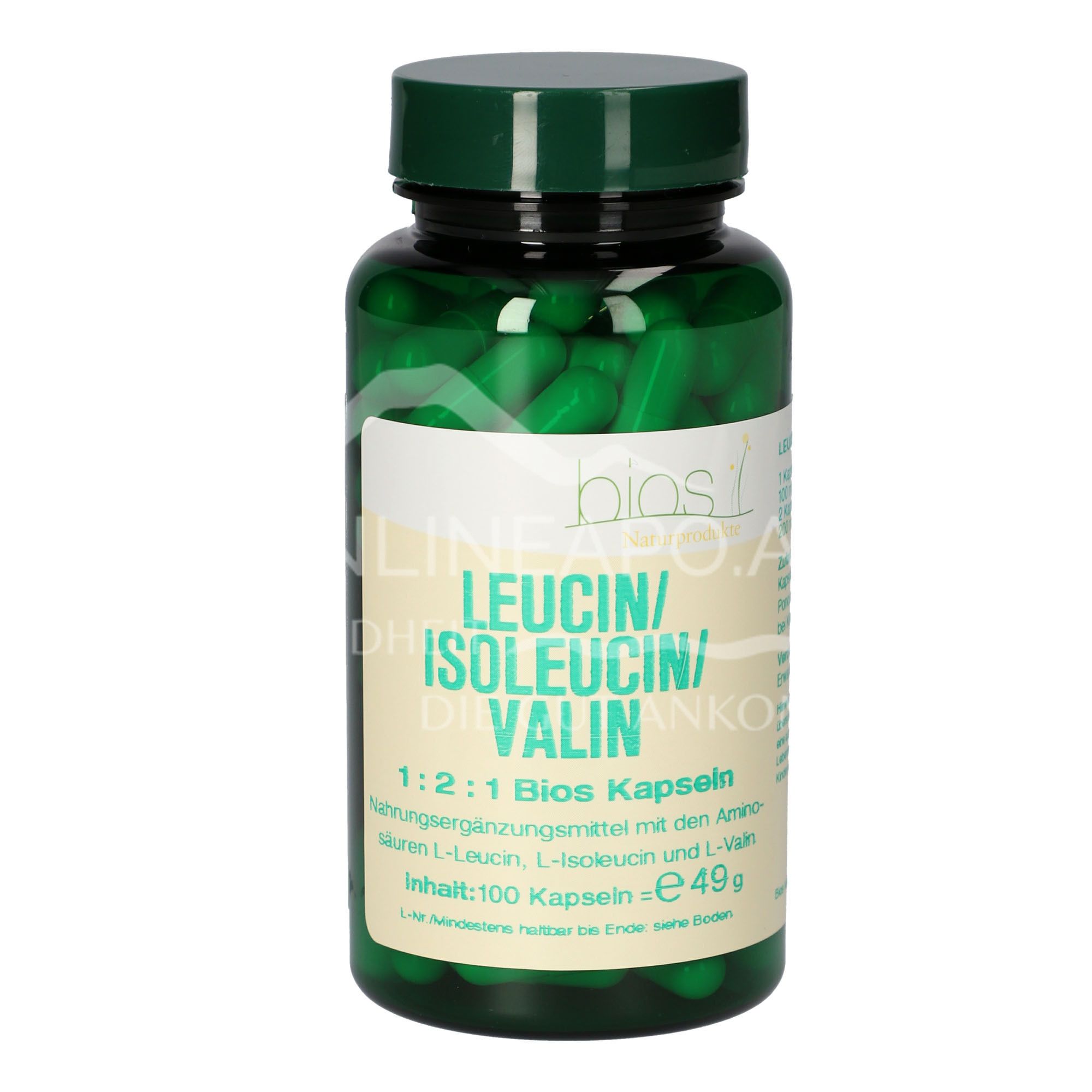 Bios Leucin / Isoleucin / Valin Kapseln | schnell günstig geliefert